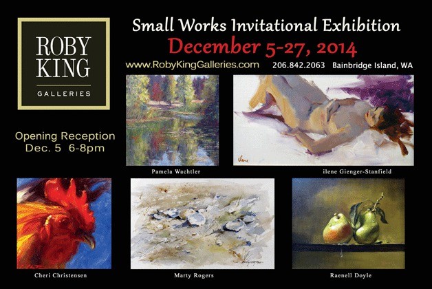 Small works show opens at Roby King Galleries | Bainbridge Island Review