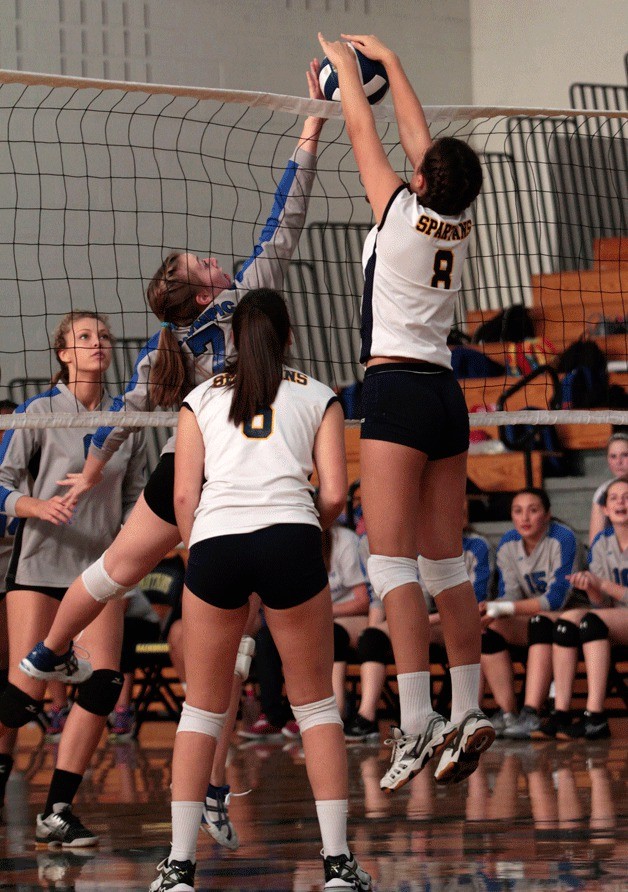 Spartans beat Olympic in volleyball | Bainbridge Island Review