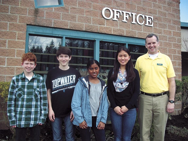 Woodward Middle School honors its Students of the Month | Bainbridge ...