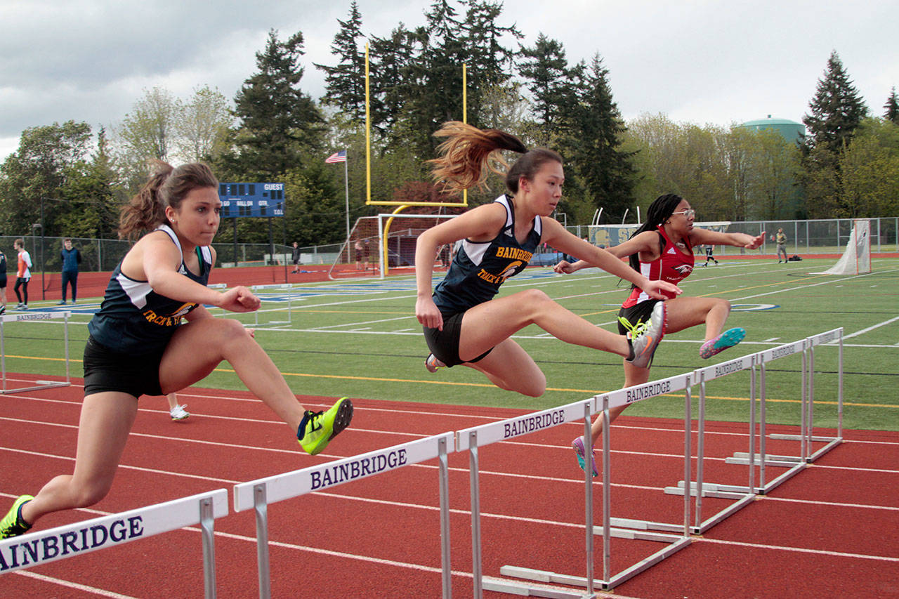Spartans shine against EC, CHS in fast, furious track meet at home ...