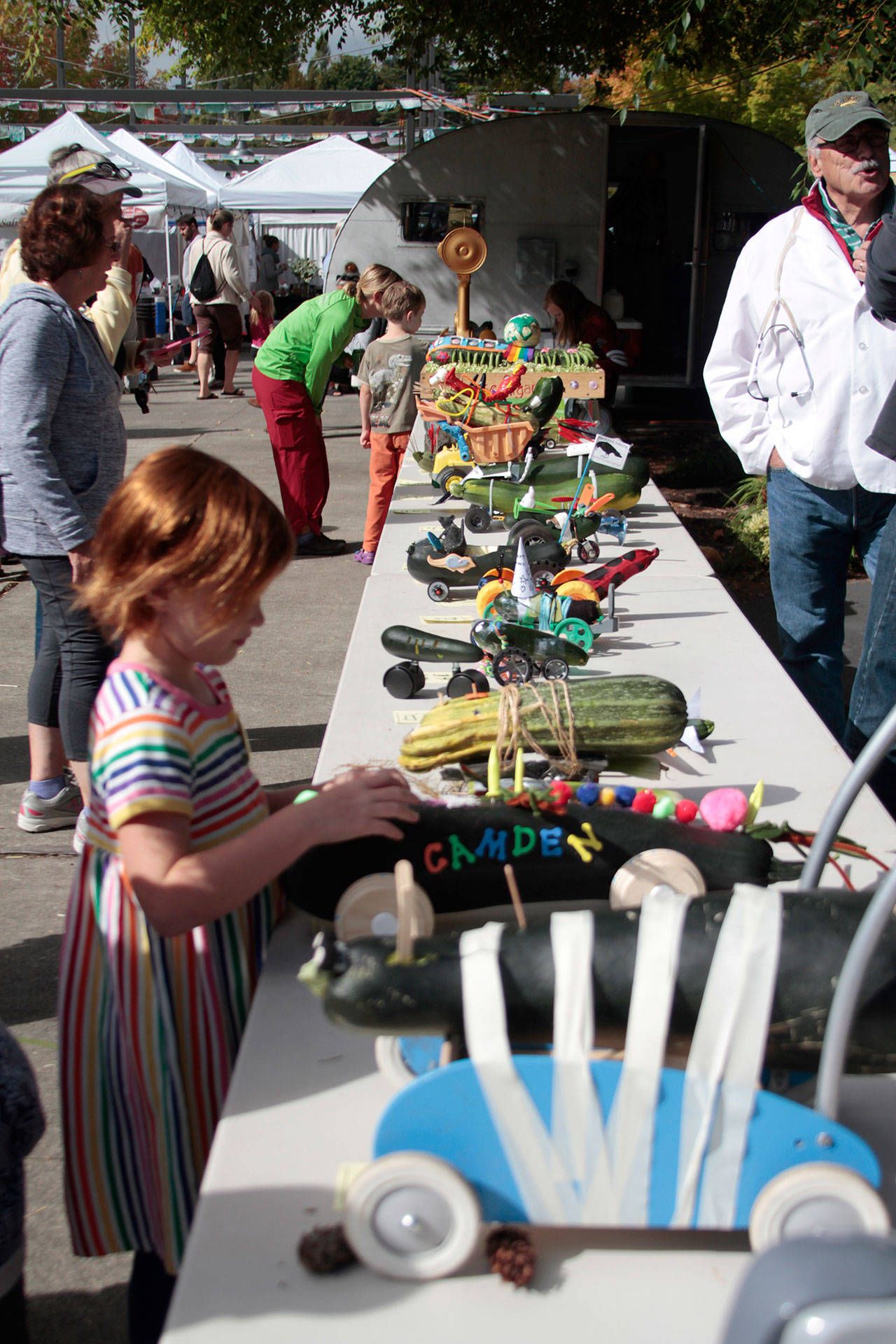 Off to the races: Farmers market hosts annual speedy zucchini contest ...