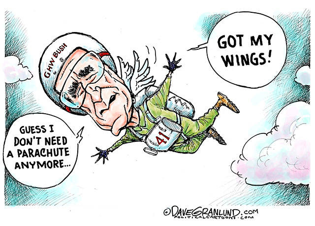 President George HW Bush | A Tribute to 41 in Cartoons | Bainbridge ...