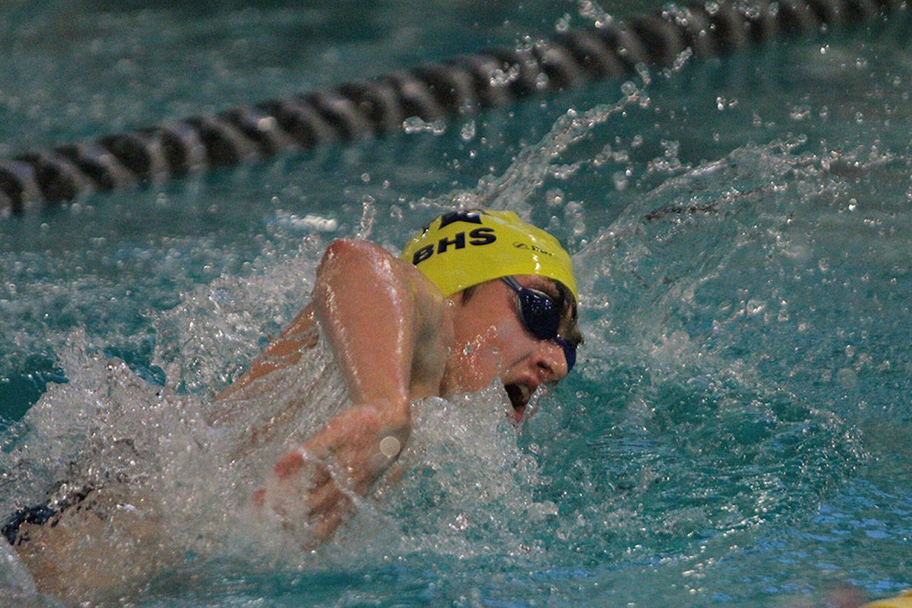 Strong start for BHS swim team | Bainbridge Island Review