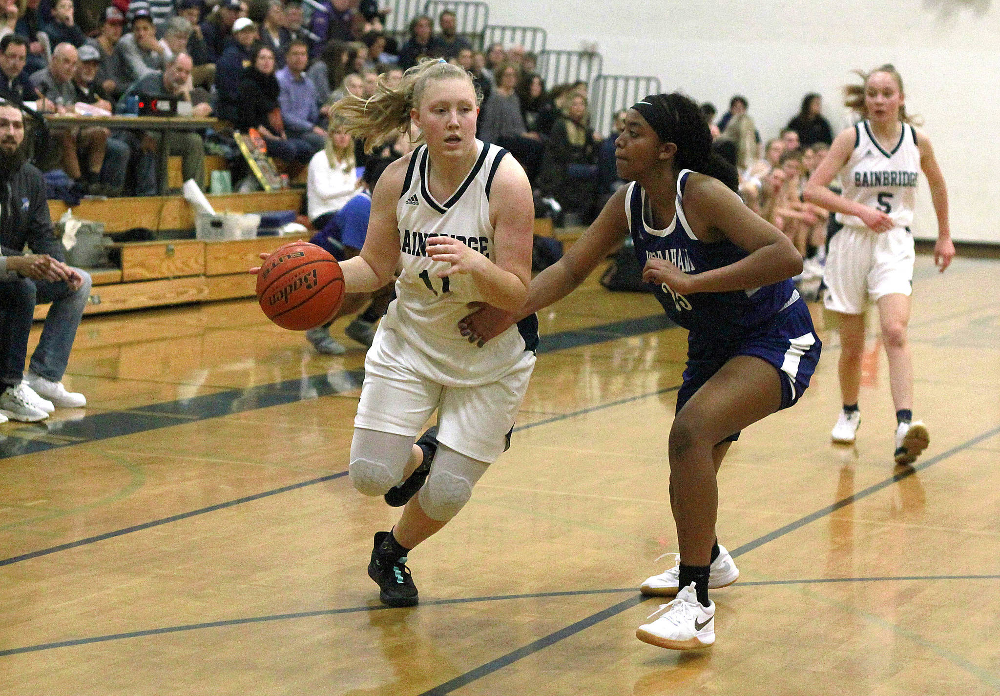Island girls slam Rams 67-40 in Senior Night b-ball battle | Bainbridge ...