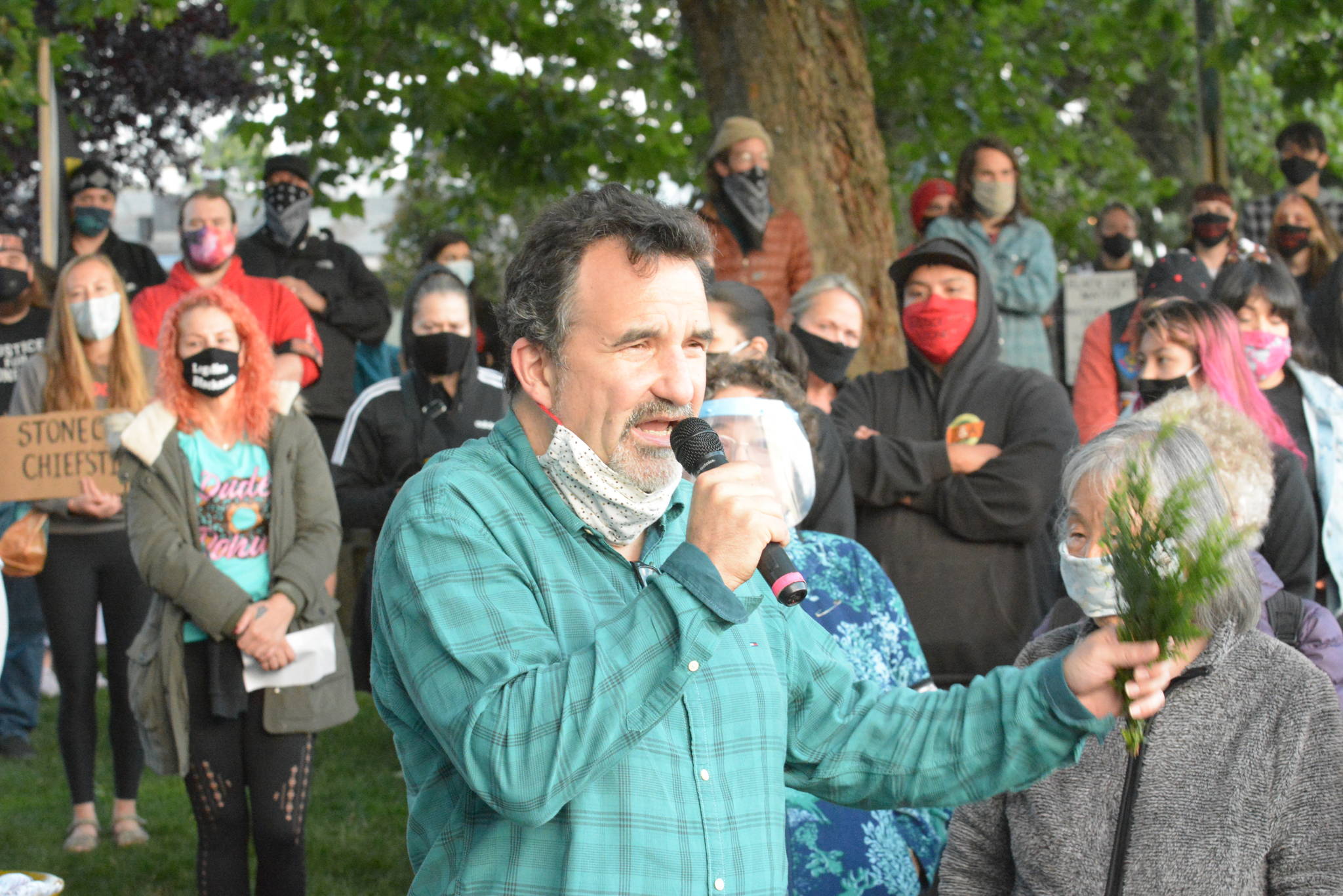 Memorial caravan honors Chiefstick on anniversary of fatal shooting ...