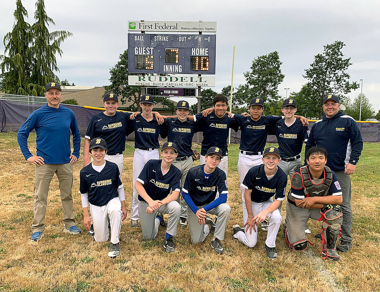 BI baseball team that almost wasn’t goes 15-2 | Bainbridge Island Review