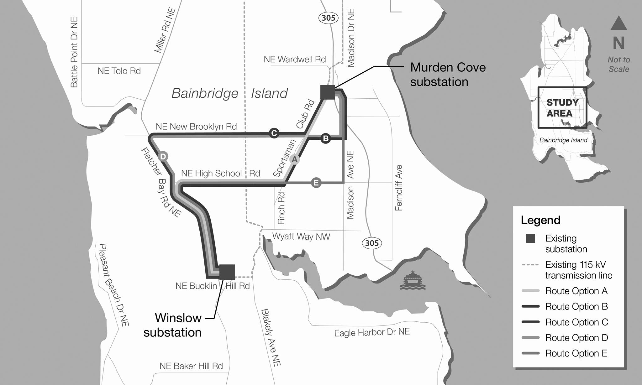 PSE explains issues with underground transmission lines | Bainbridge ...