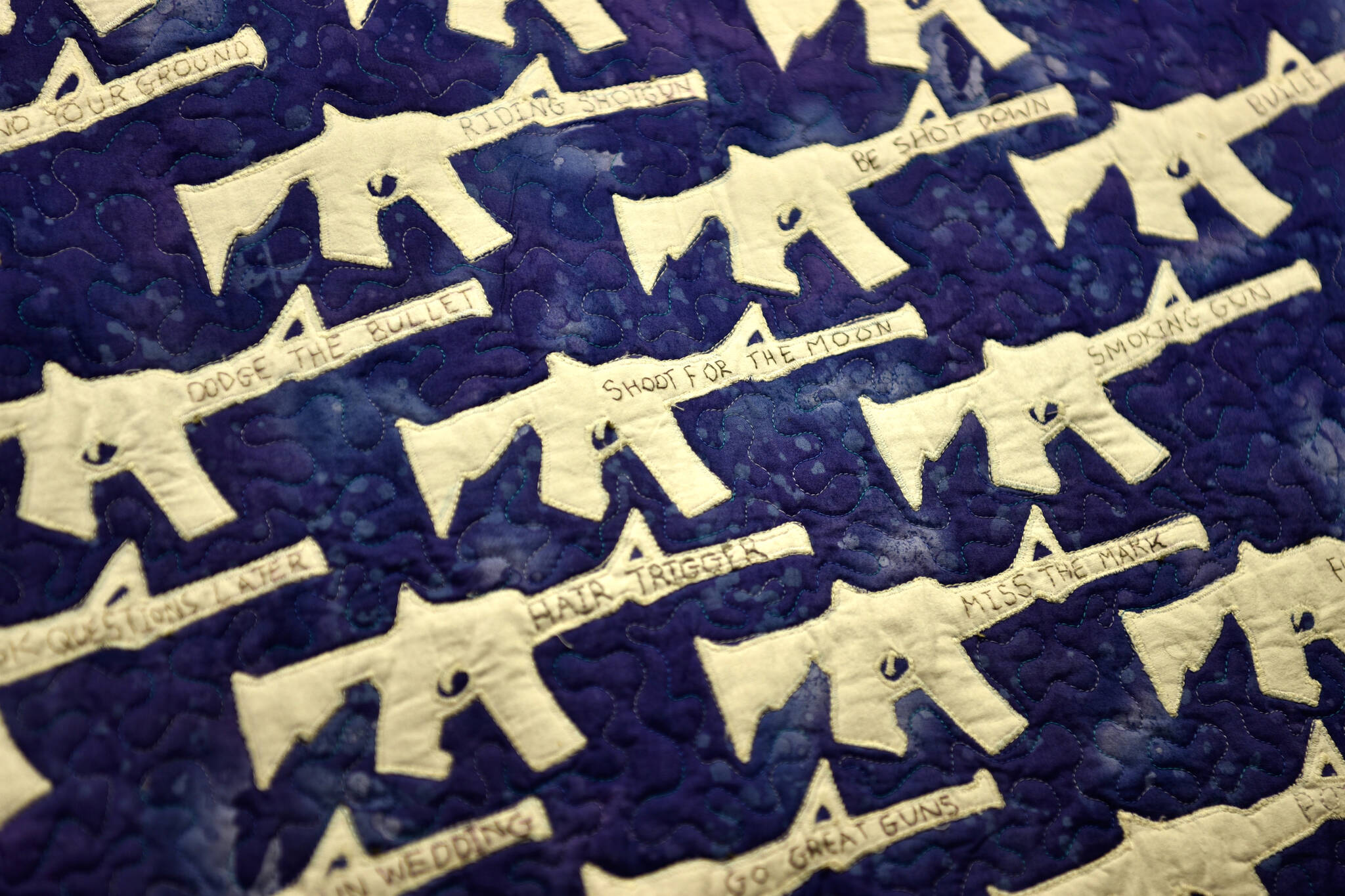 Quilt a protest about gun violence | Bainbridge Island Review