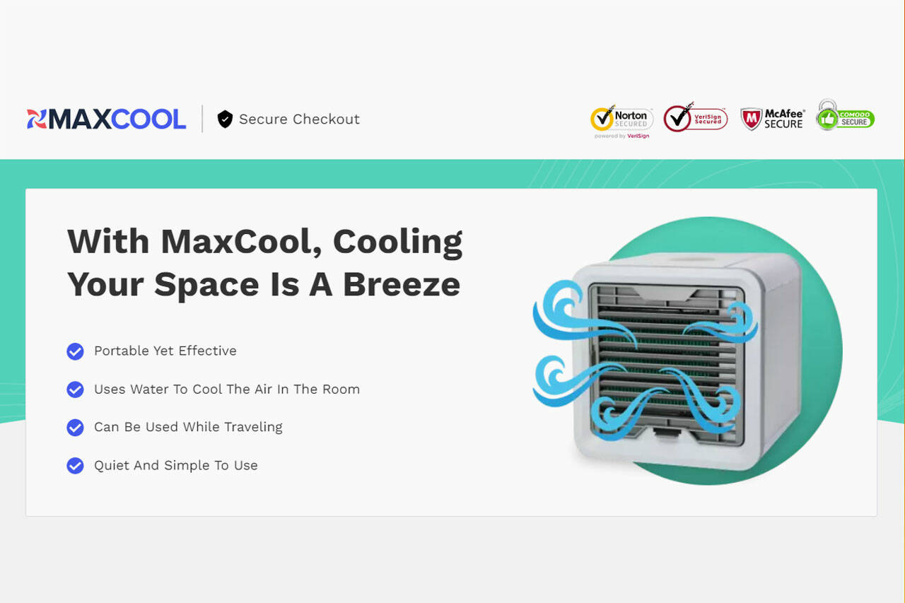 MaxCool Portable AC Reviews - Is the Max Cool Air Cooler Worth Buying or Scam? | Bainbridge ...