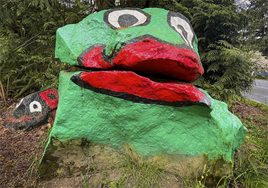 Couple made big leap with frog rock then marriage | Bainbridge Island ...