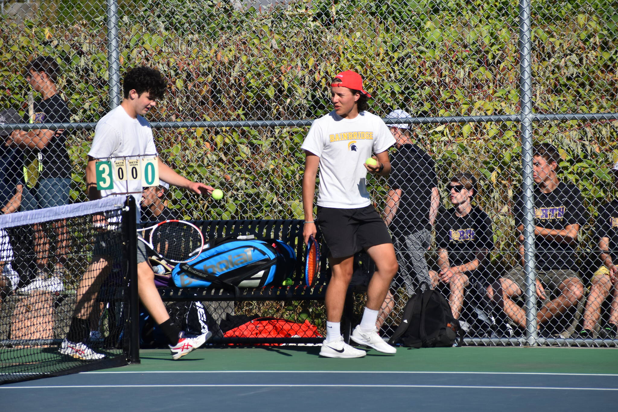 Rice shines for BHS but NK netters dominate | Bainbridge Island Review