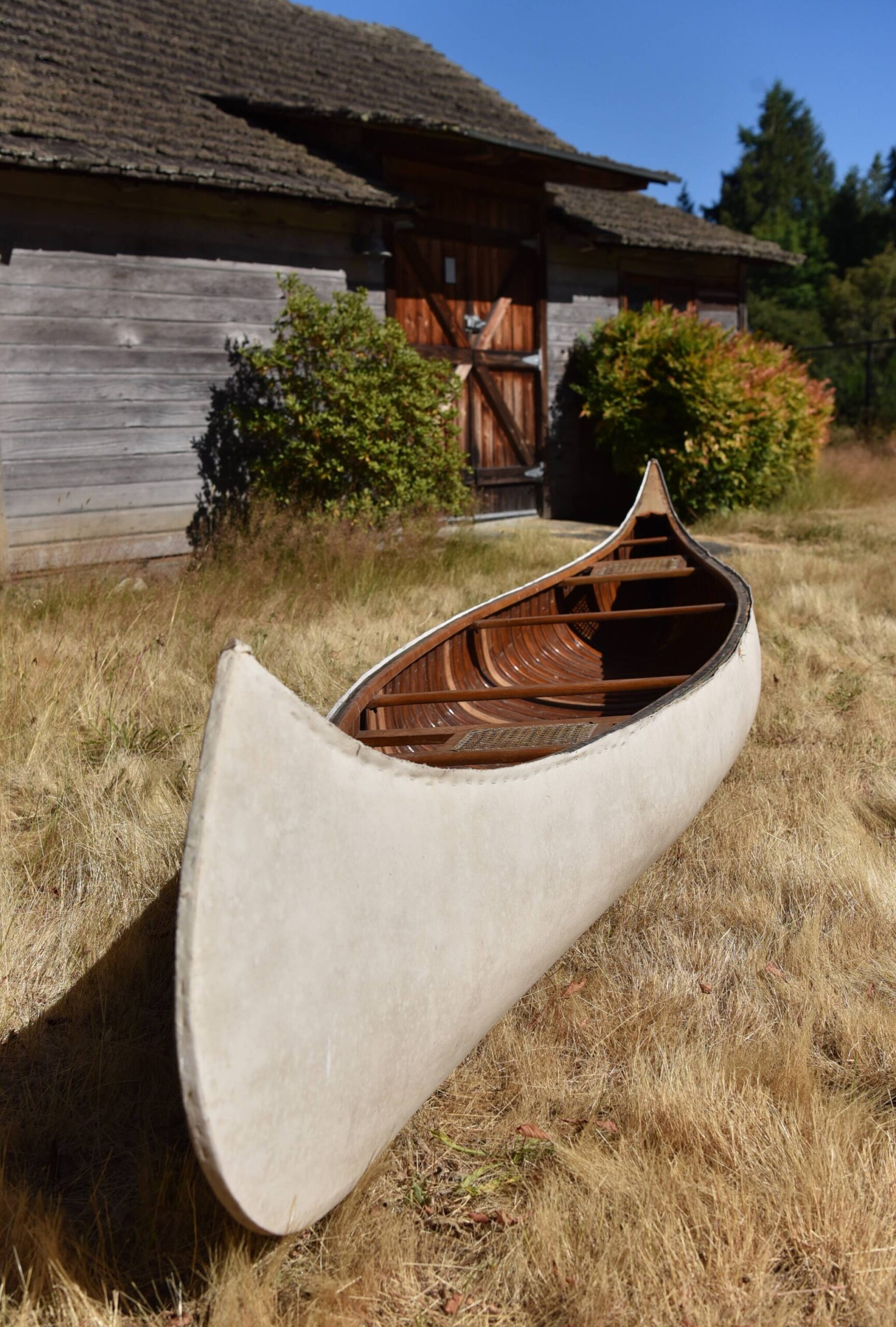 Returning canoe to family she bought it from 40 years ago | Bainbridge ...