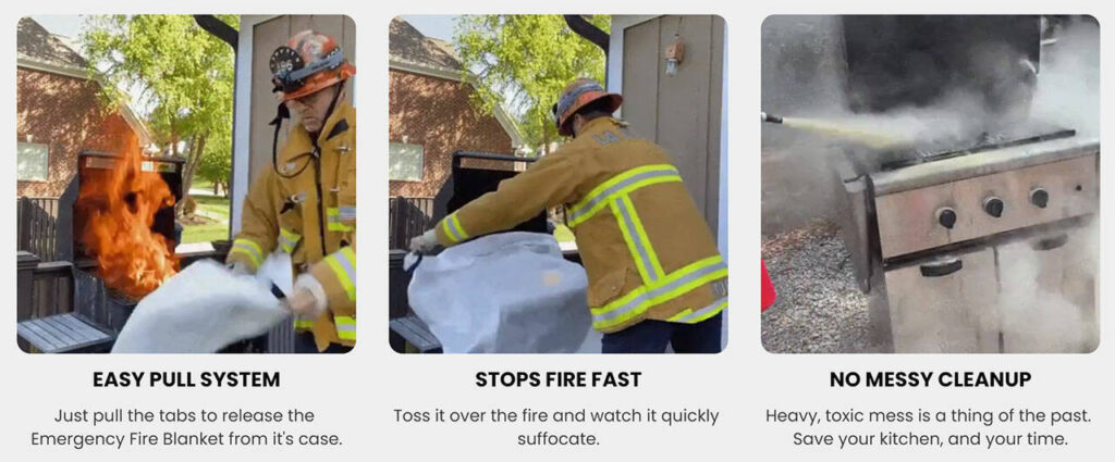 Hero Fire Blanket Reviews (Prepared Hero) Does It Work to Put Out ...