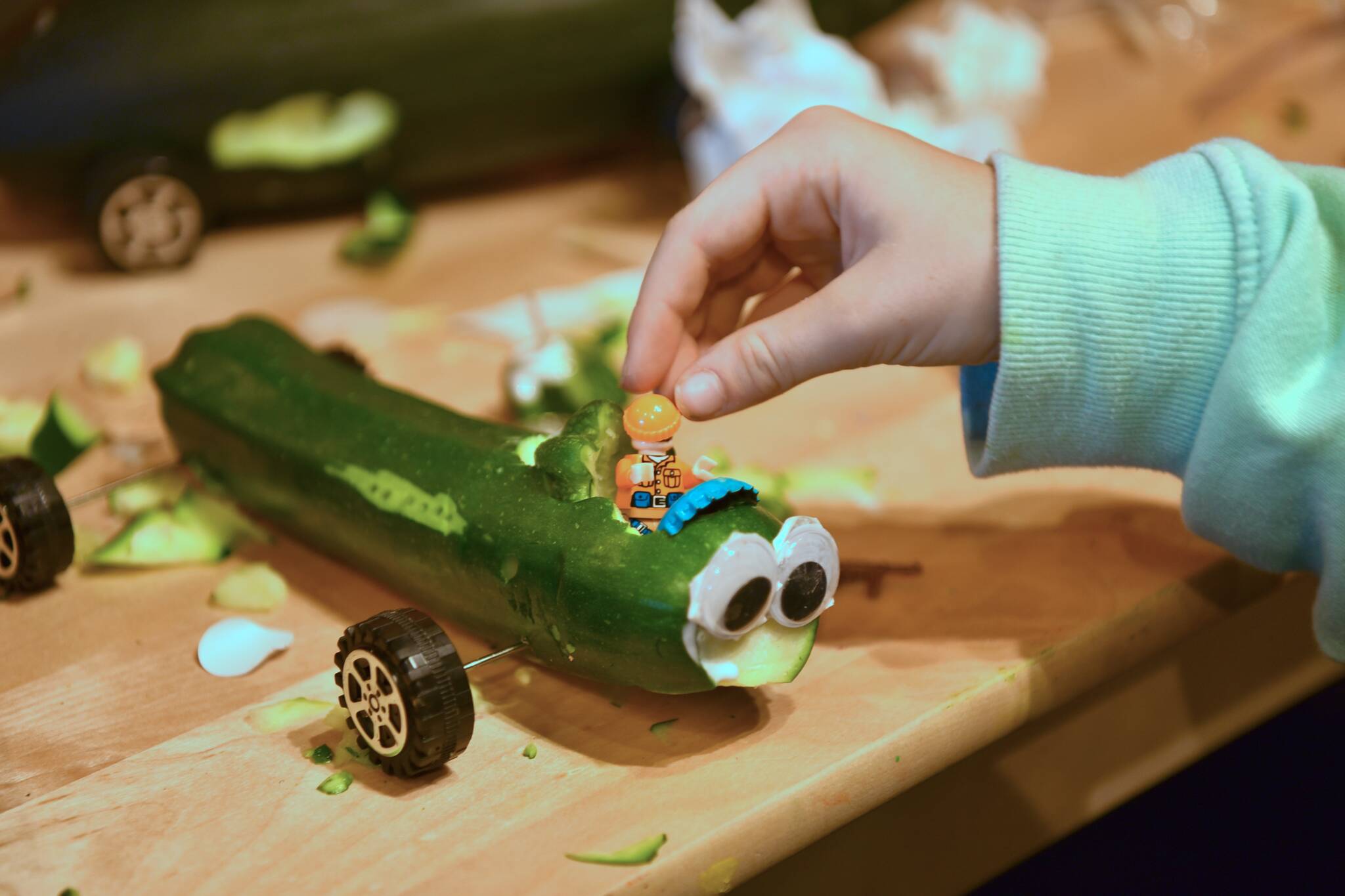 Vegetable racing on BI | Bainbridge Island Review