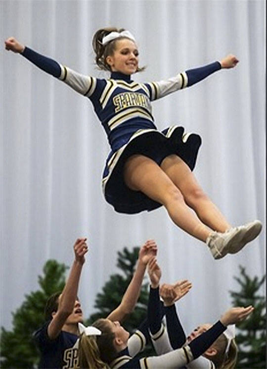 BHS cheer at state | Bainbridge Island Review