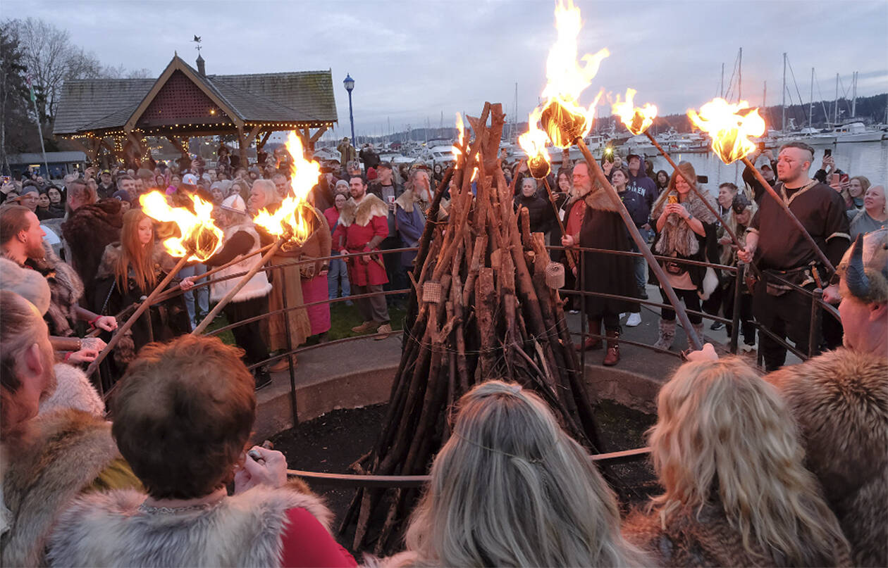 Bonfire highlight of Poulsbo’s Frosty Fest | Bainbridge Island Review