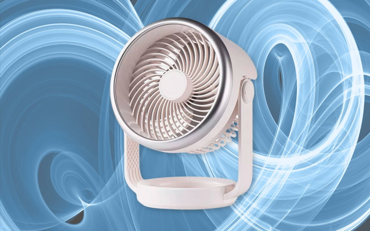 CoolSwing: Reviewing Desktop Air Cooling Unit with Large Leaf Fan ...