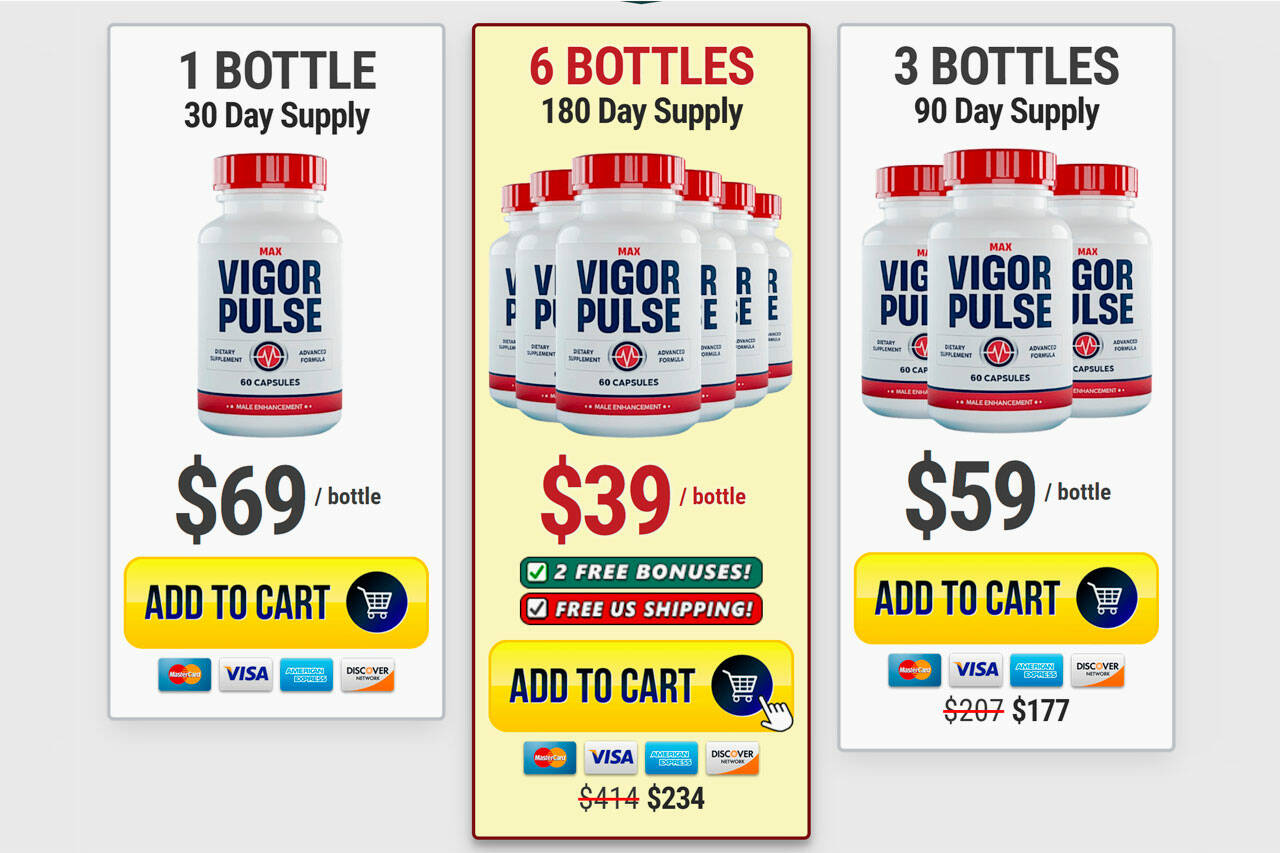 Max Vigor Pulse Reviewed - Does It Really Work? | Bainbridge Island Review