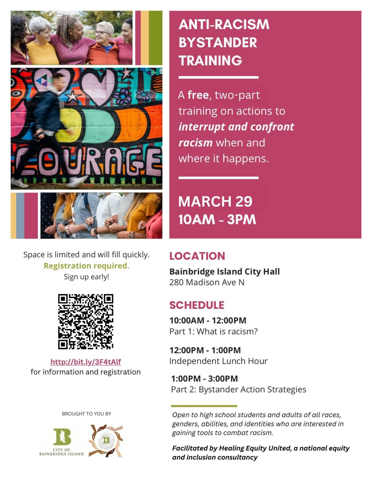 BI to host 2nd anti-racism bystander training | Bainbridge Island Review