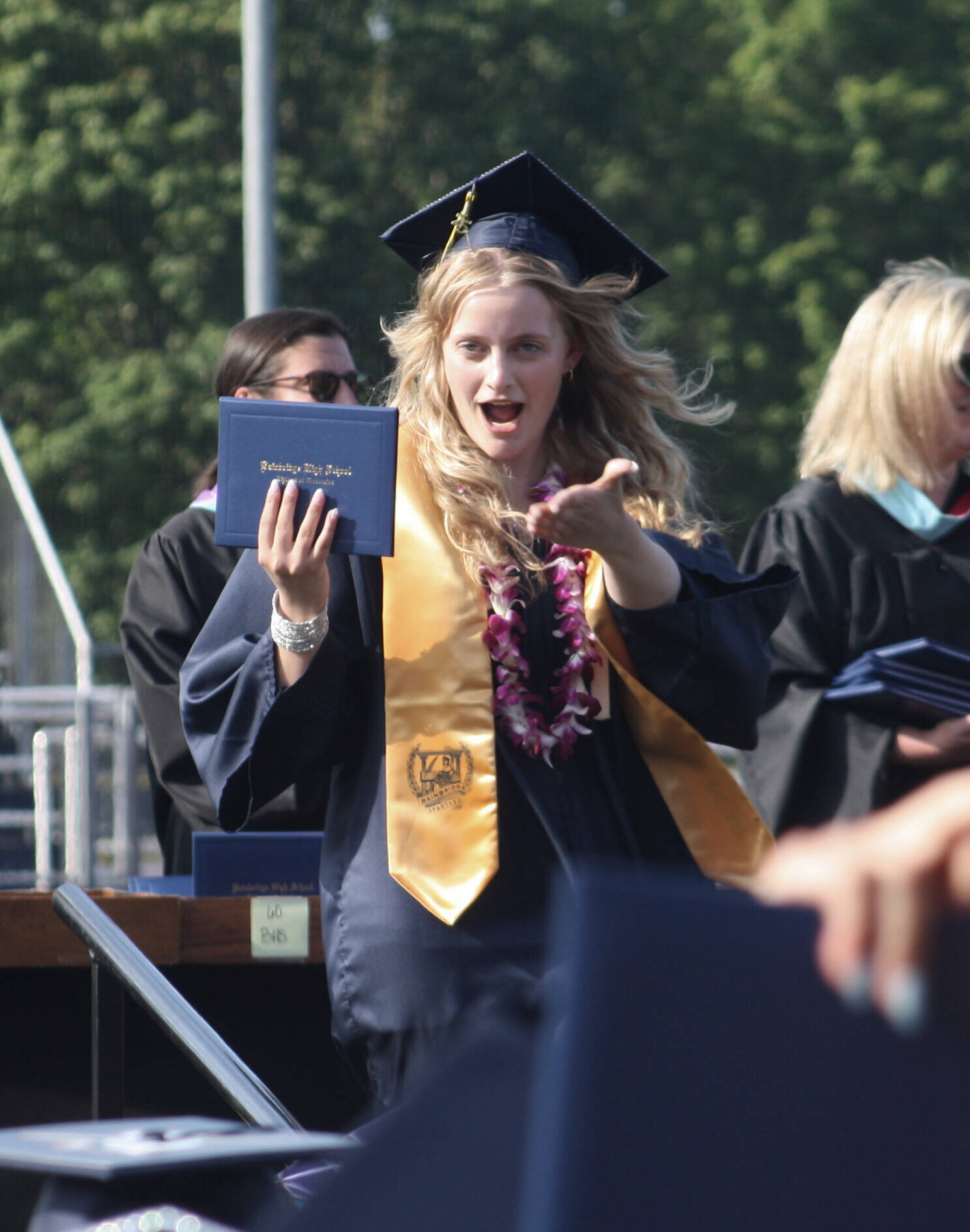 Bainbridge High’s 110th graduating class soaks it all in | Bainbridge ...