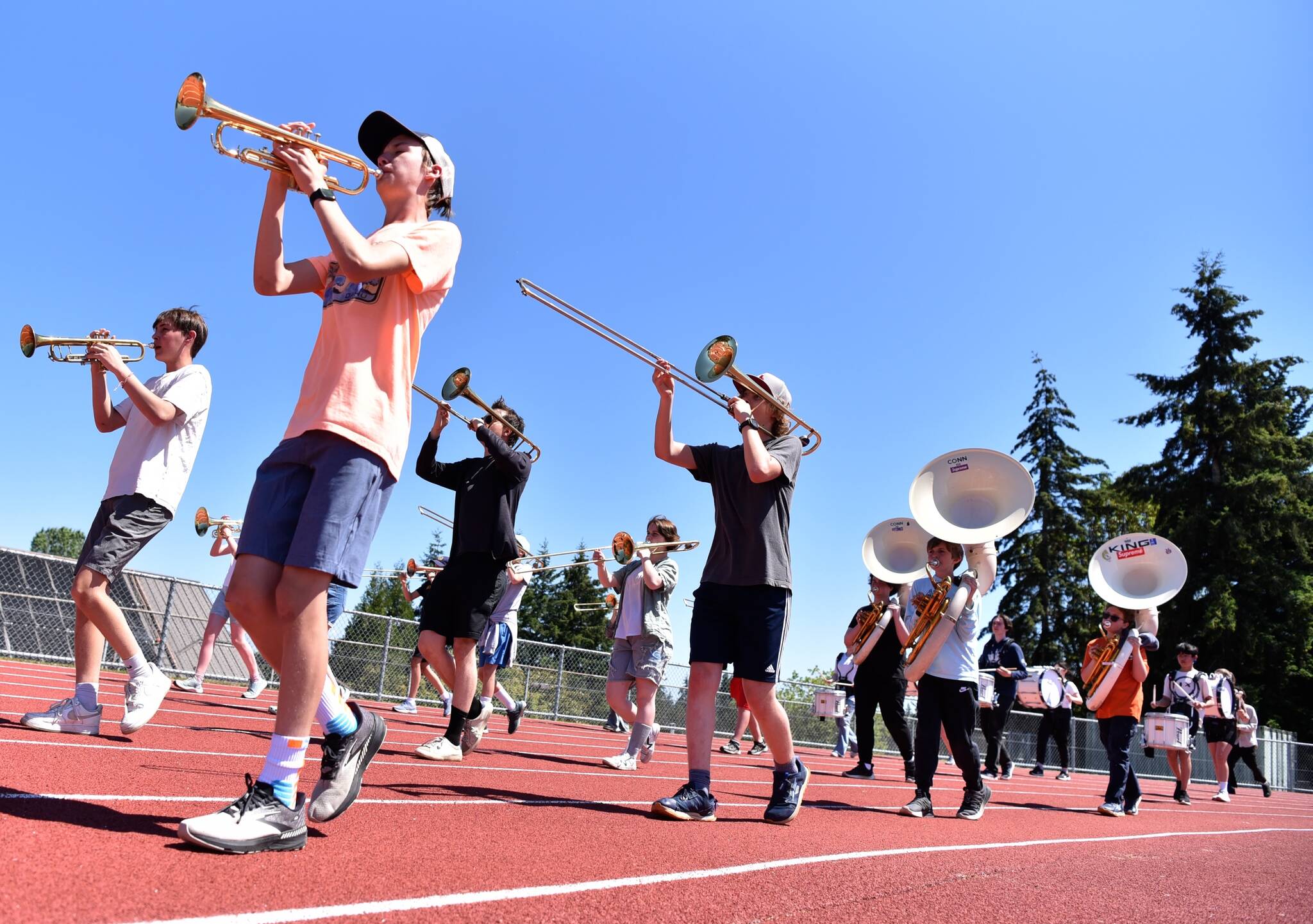 Summer camp prepares middle school musicians for 4th of July parade ...